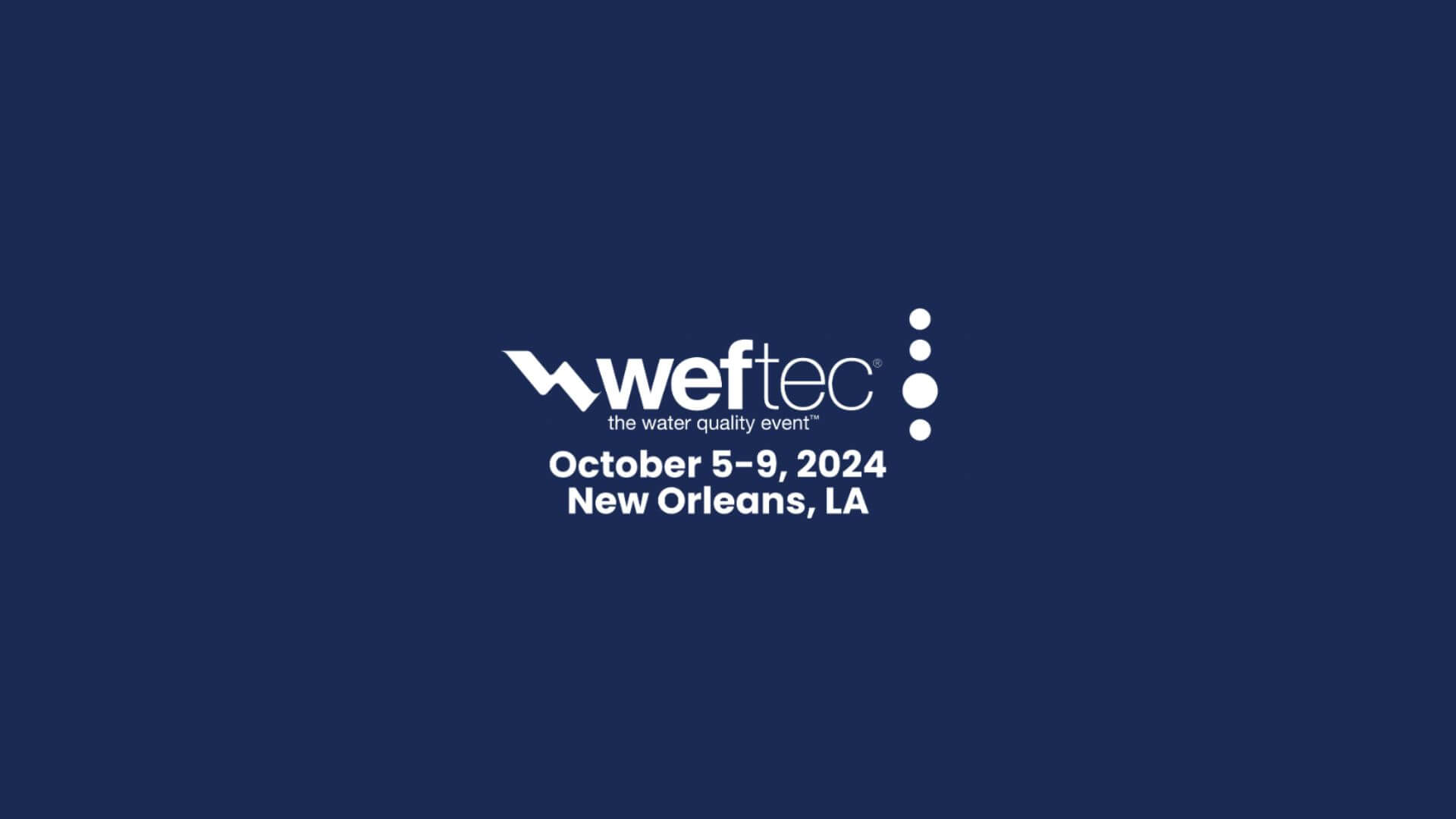 Besuchen Sie uns auf der WEFTEC 2024! - UNISOL Membrane Technology
